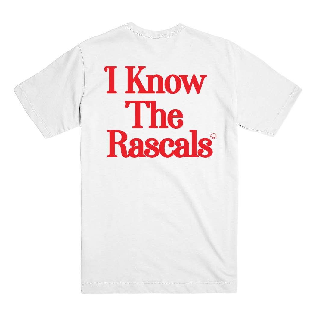 I Know The Rascals Pocket Tee – Peach Tree Rascals